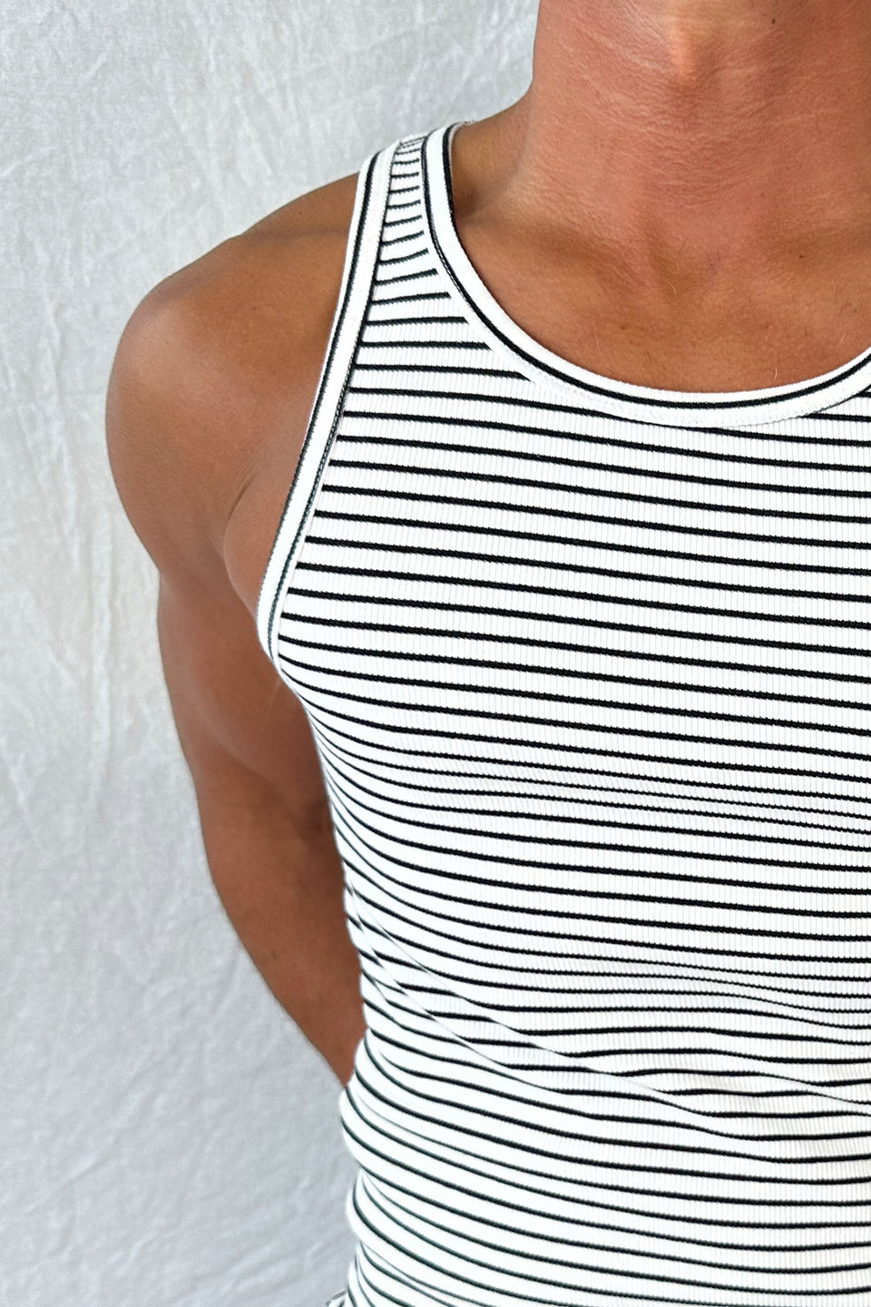 Mens Singlets & Tanks | Knitted & Ribbed Tank Tops