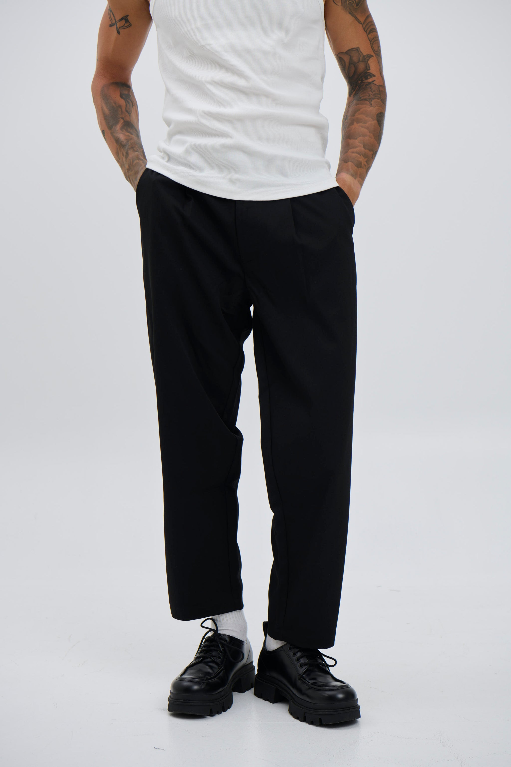 Luke Flow Pant Black