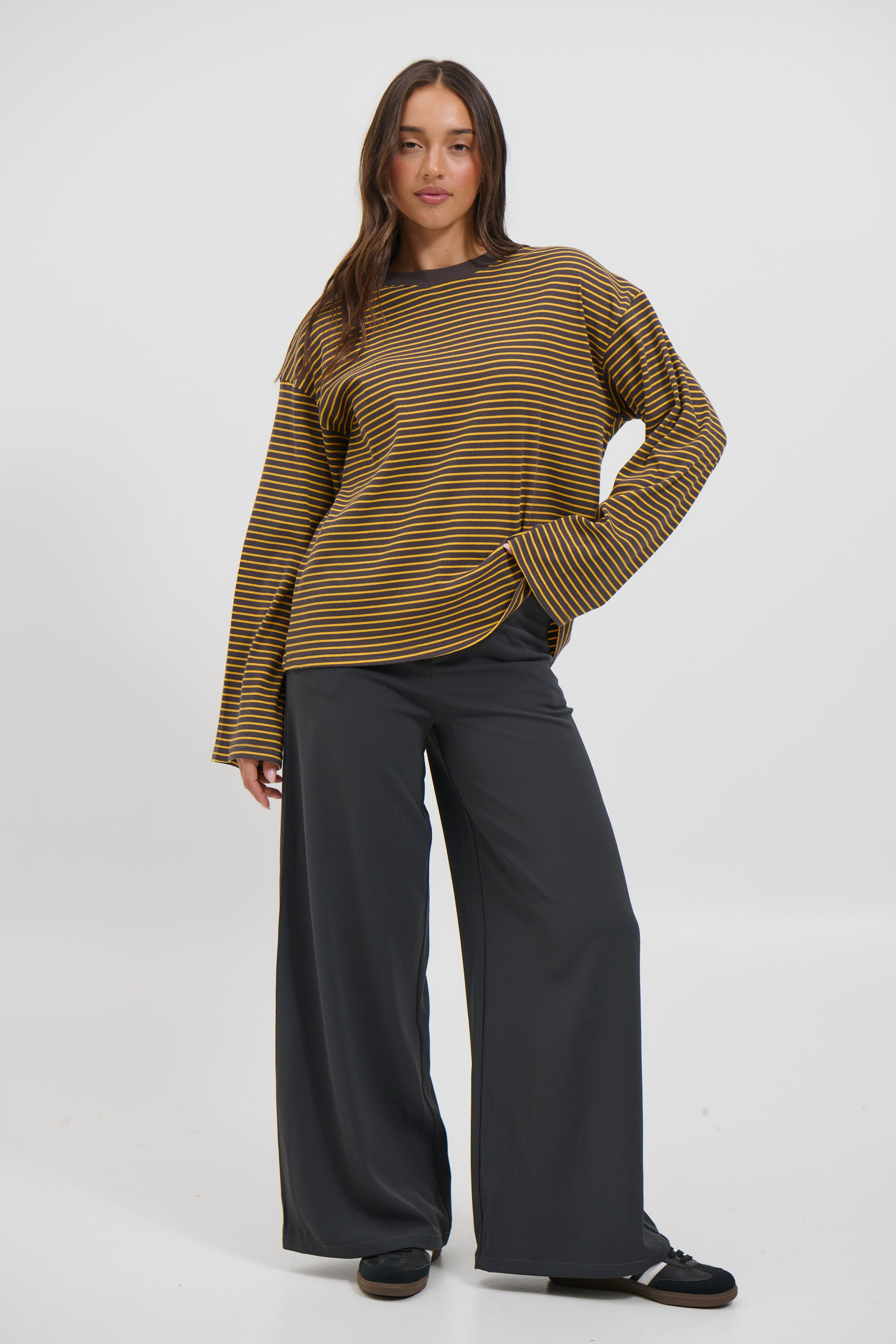 Georgie Long Sleeve Yellow