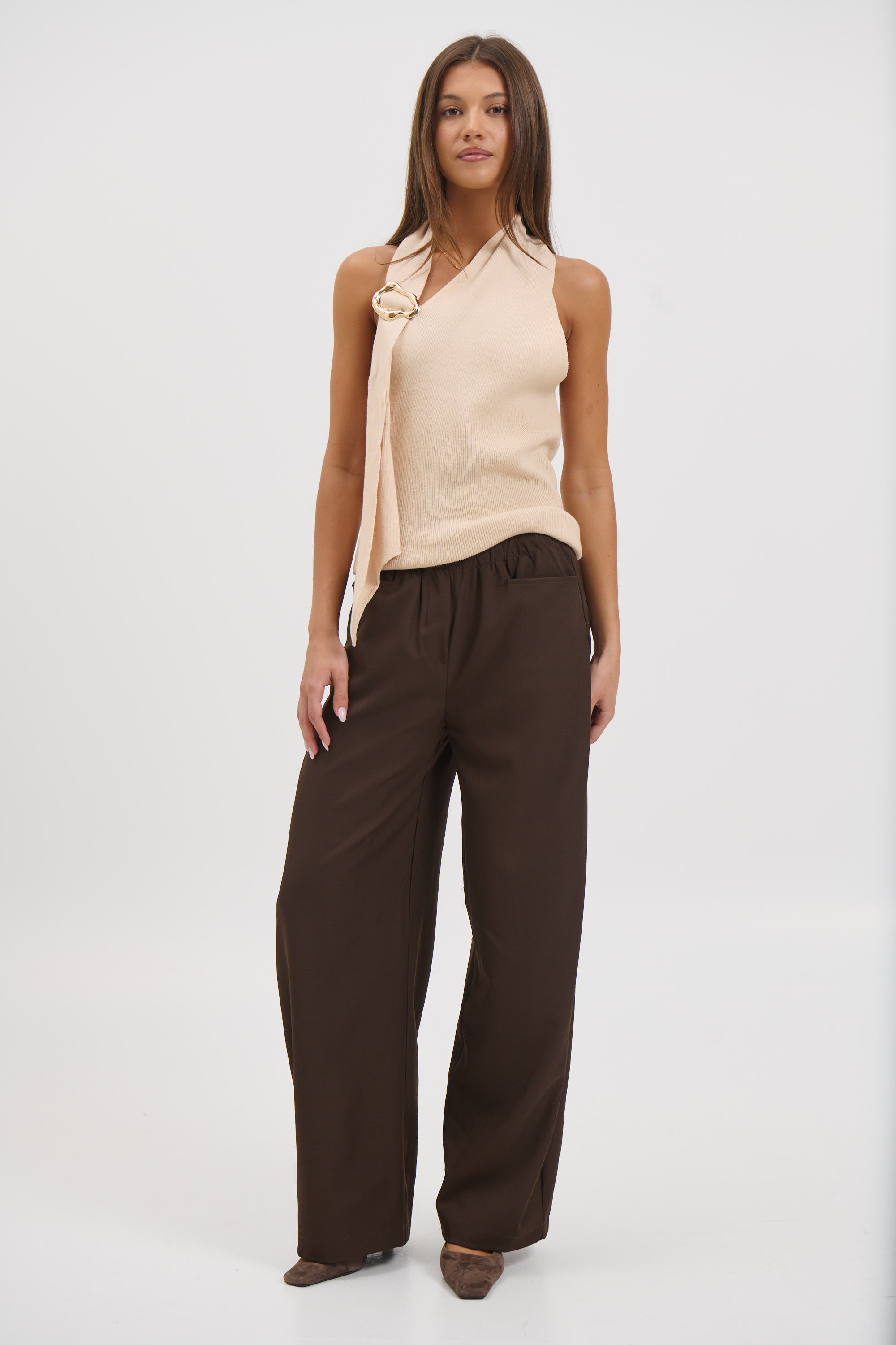 Kelsey Top Beige