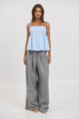 Chontelle Babydoll Top Sky