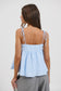 Chontelle Babydoll Top Sky