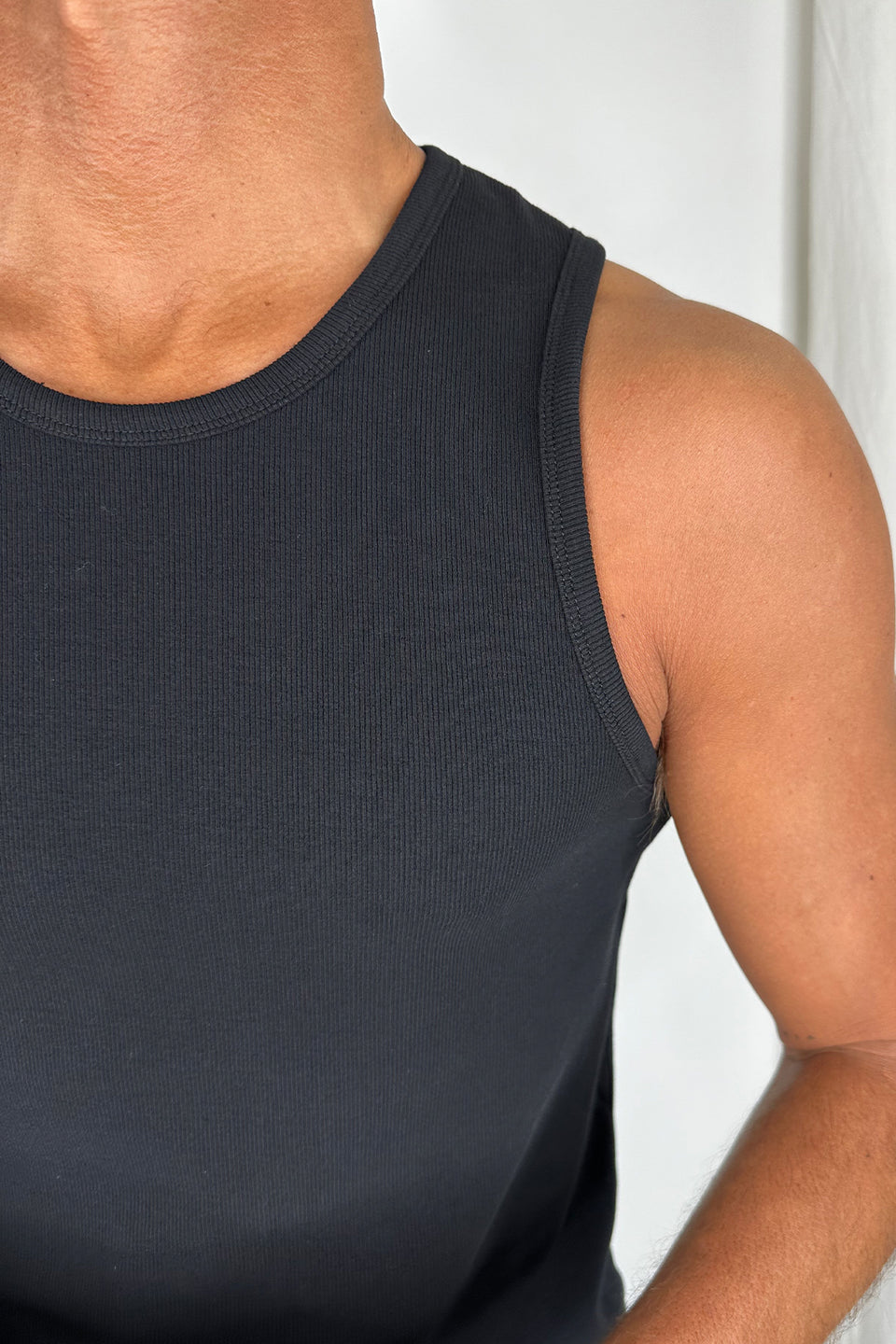 Mens Singlets & Tanks | Knitted & Ribbed Tank Tops