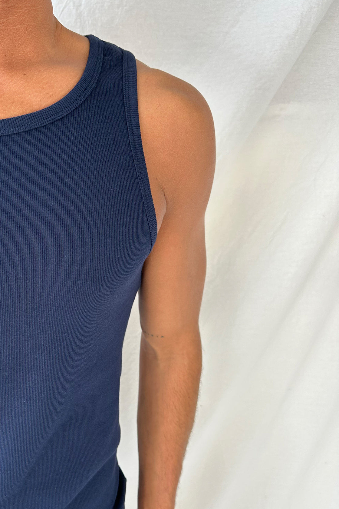 Mens Singlets & Tanks | Knitted & Ribbed Tank Tops