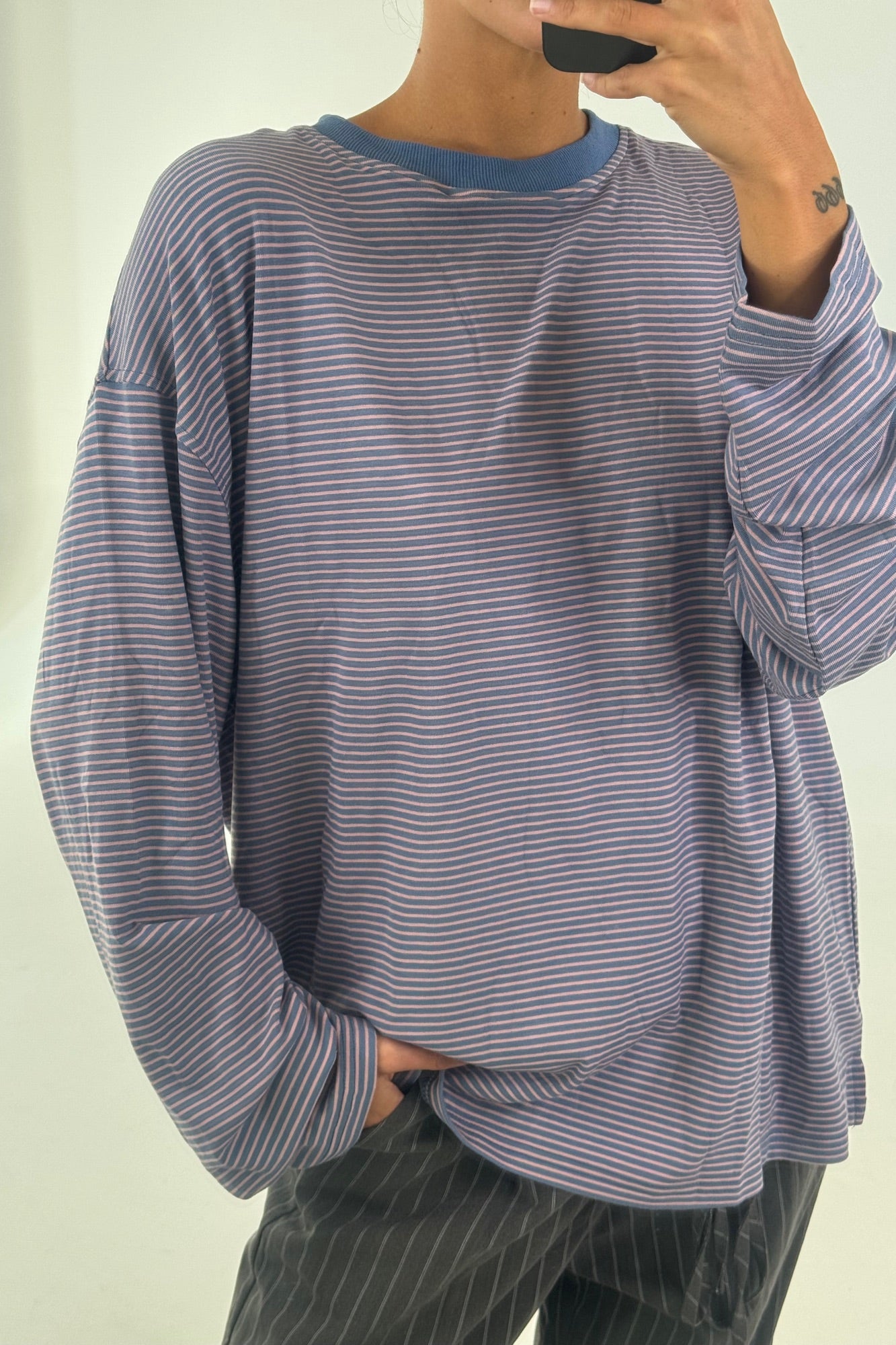 Asher Long Sleeve Blue
