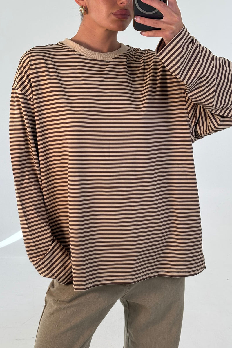 Asher Long Sleeve Latte