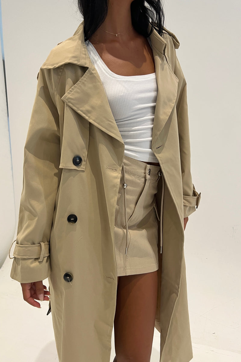 Lia Trench Beige