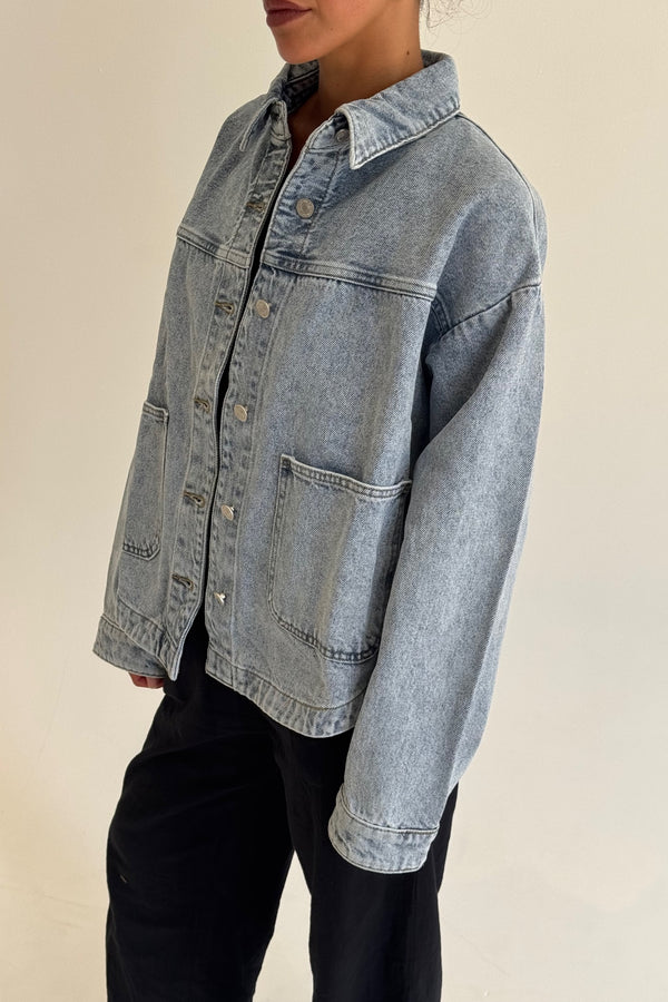 Sansa Denim Jacket Light Blue