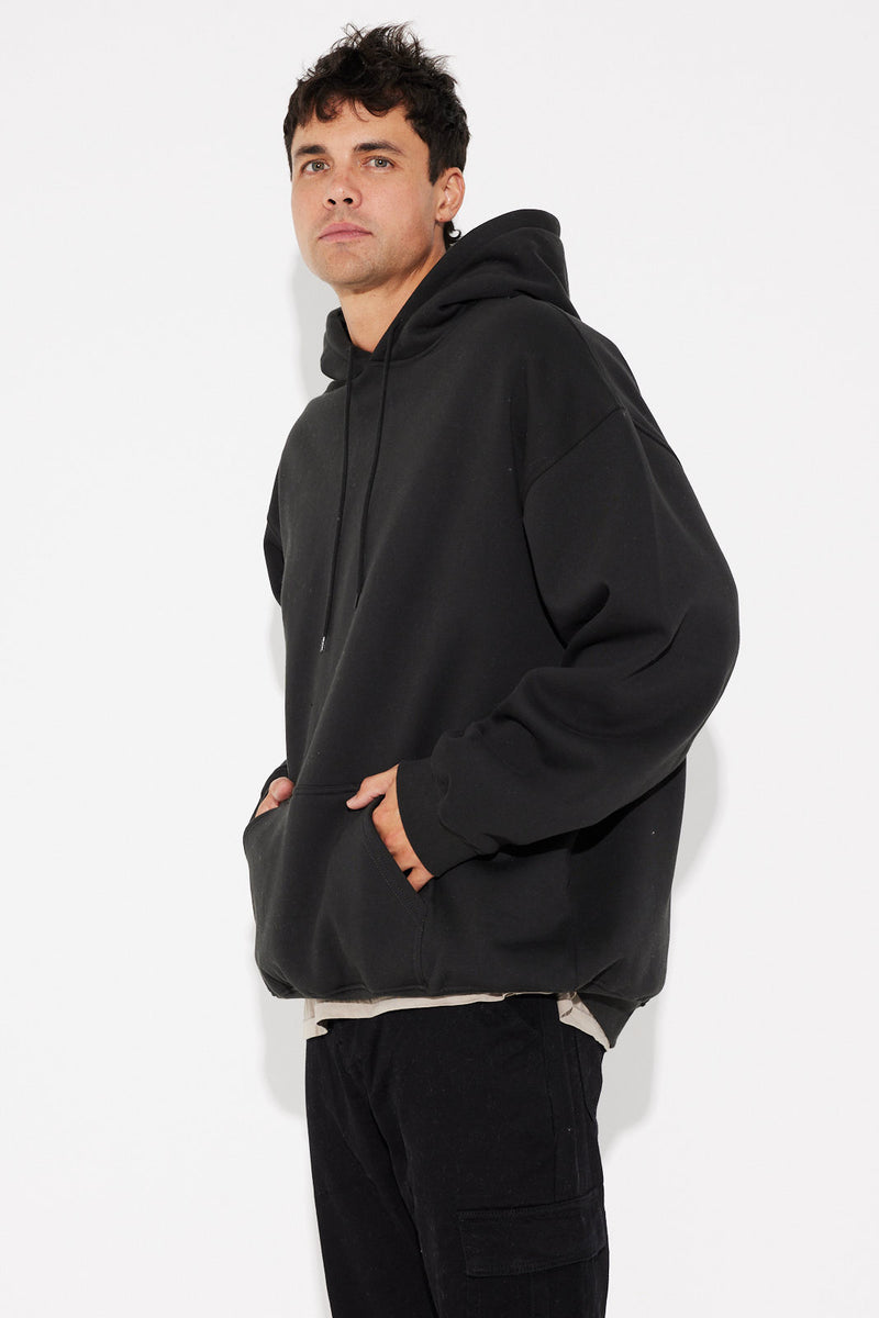 Curtis Box Hoodie Black
