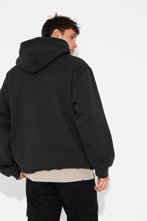 Curtis Box Hoodie Black